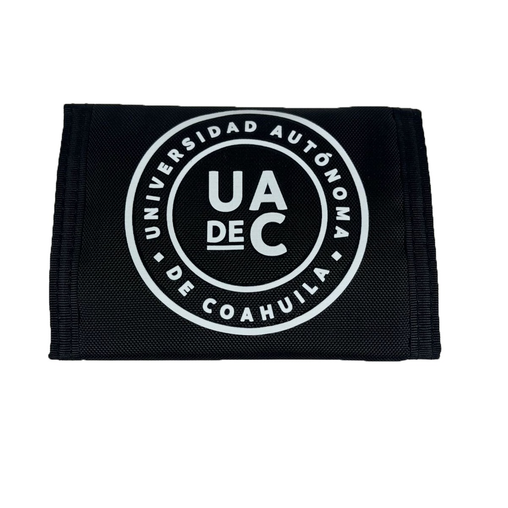 Cartera de tela logotipo UADEC